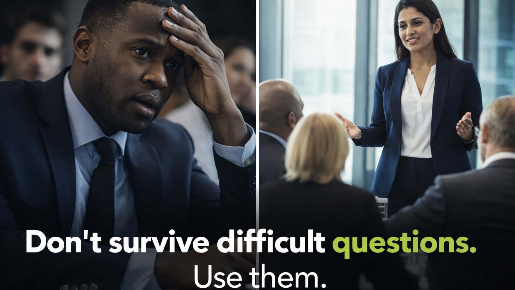 8 Tips for Handling Difficult Questions (Senior Leaders) | Stand up ...